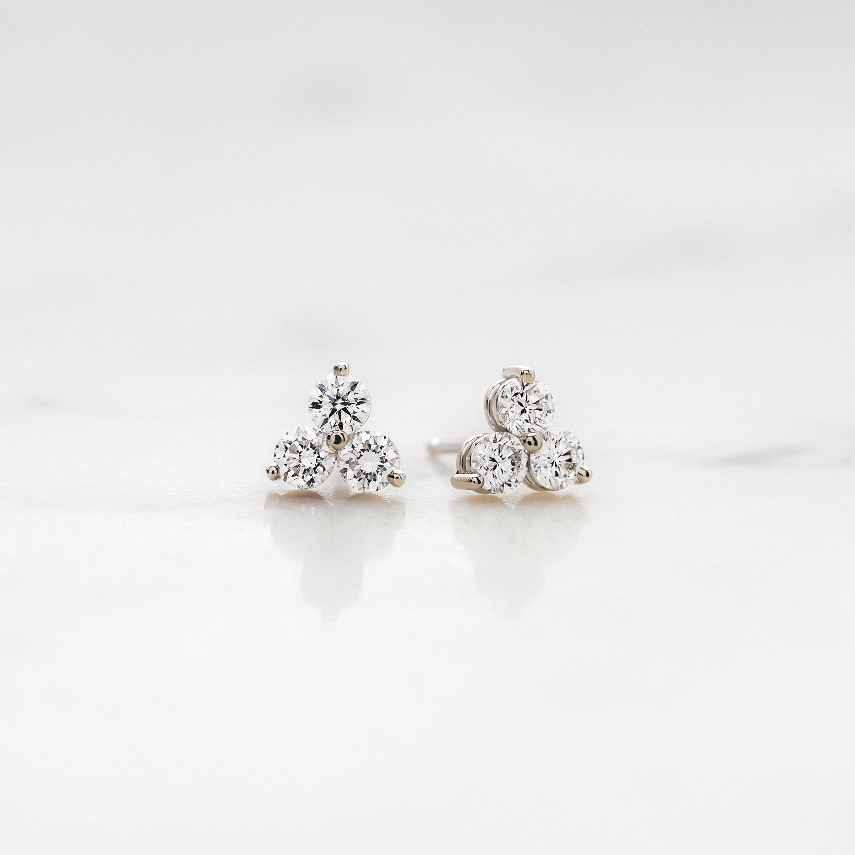 Grande Trio Lab Grown Diamond Studs – Jenni Stuart Fine Jewelry