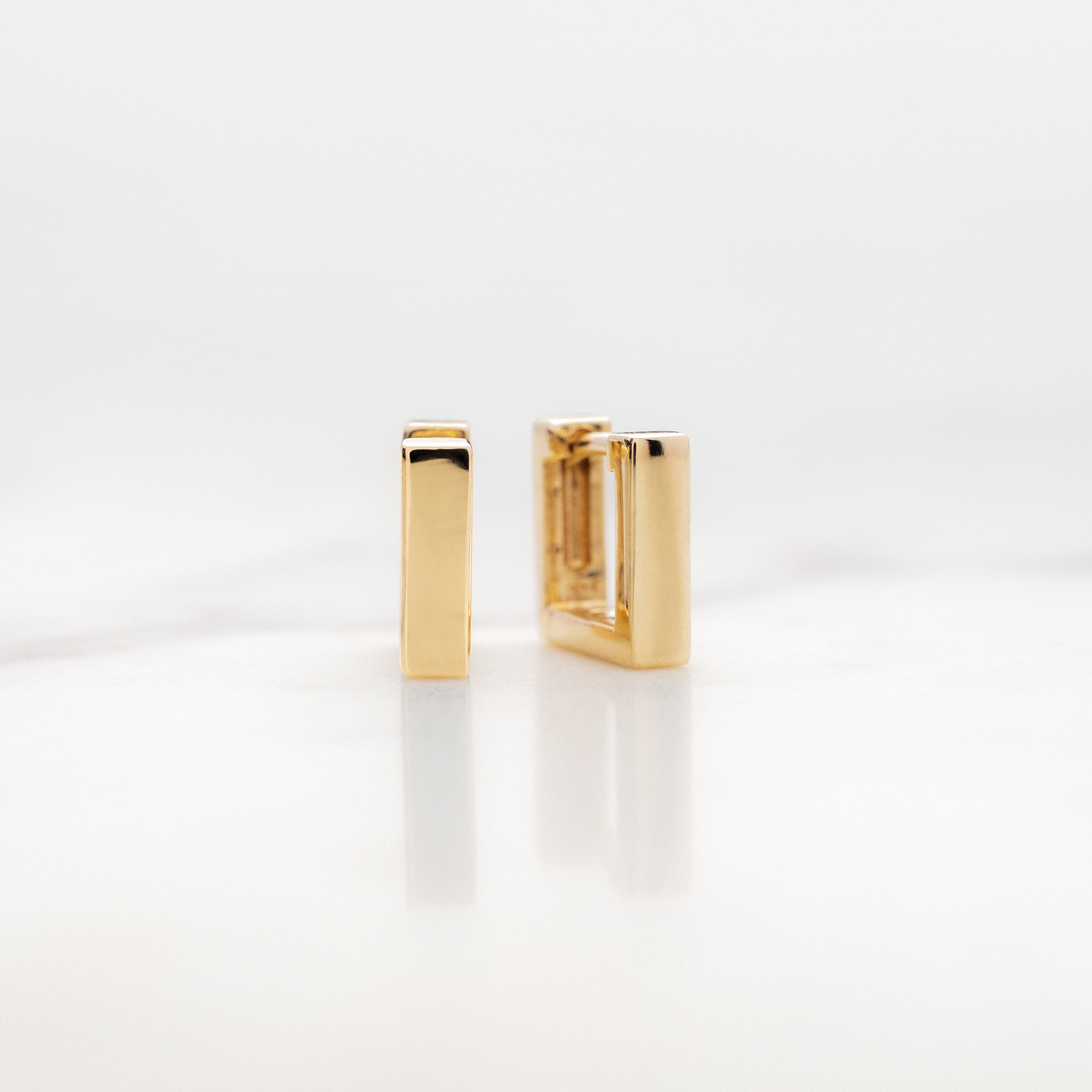 Square Hinged Hoops – Jenni Stuart Fine Jewelry