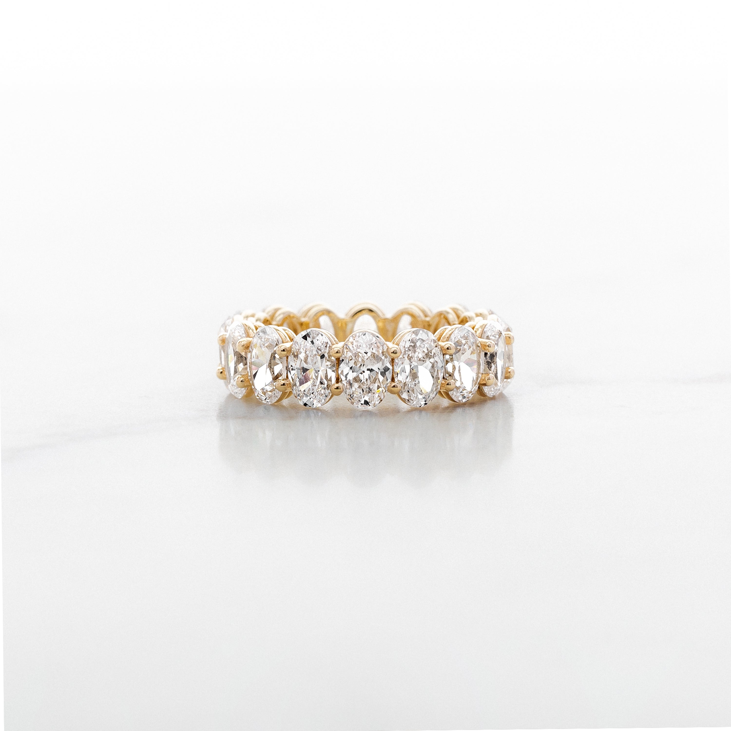 Peony Diamond Eternity Band – Jenni Stuart Fine Jewelry